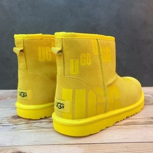 UGG | Shoes | Ugg Classic Mini Scatter Graphic Boot | Poshmark